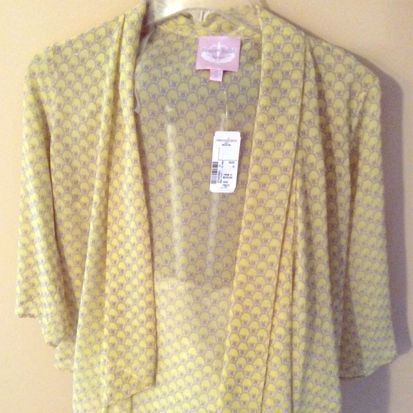 Romeo & Juliet Couture | Jackets & Coats | Romeo Juliet Couture Drapey ...